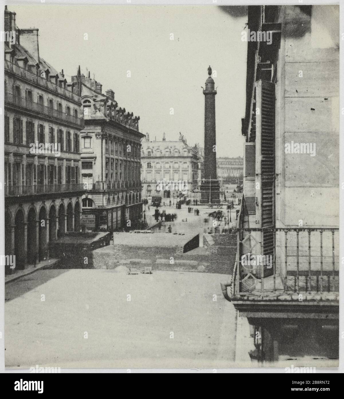 The Vendome column. The Vendome column, 1st arrondissement, Paris. La ...