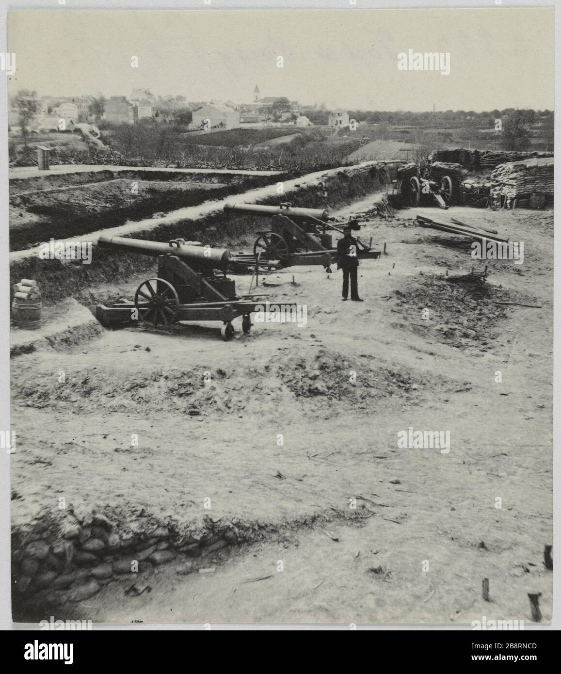 With Noisy / Artillery. Artillery fort of Noisy-le-Sec. La Commune de ...