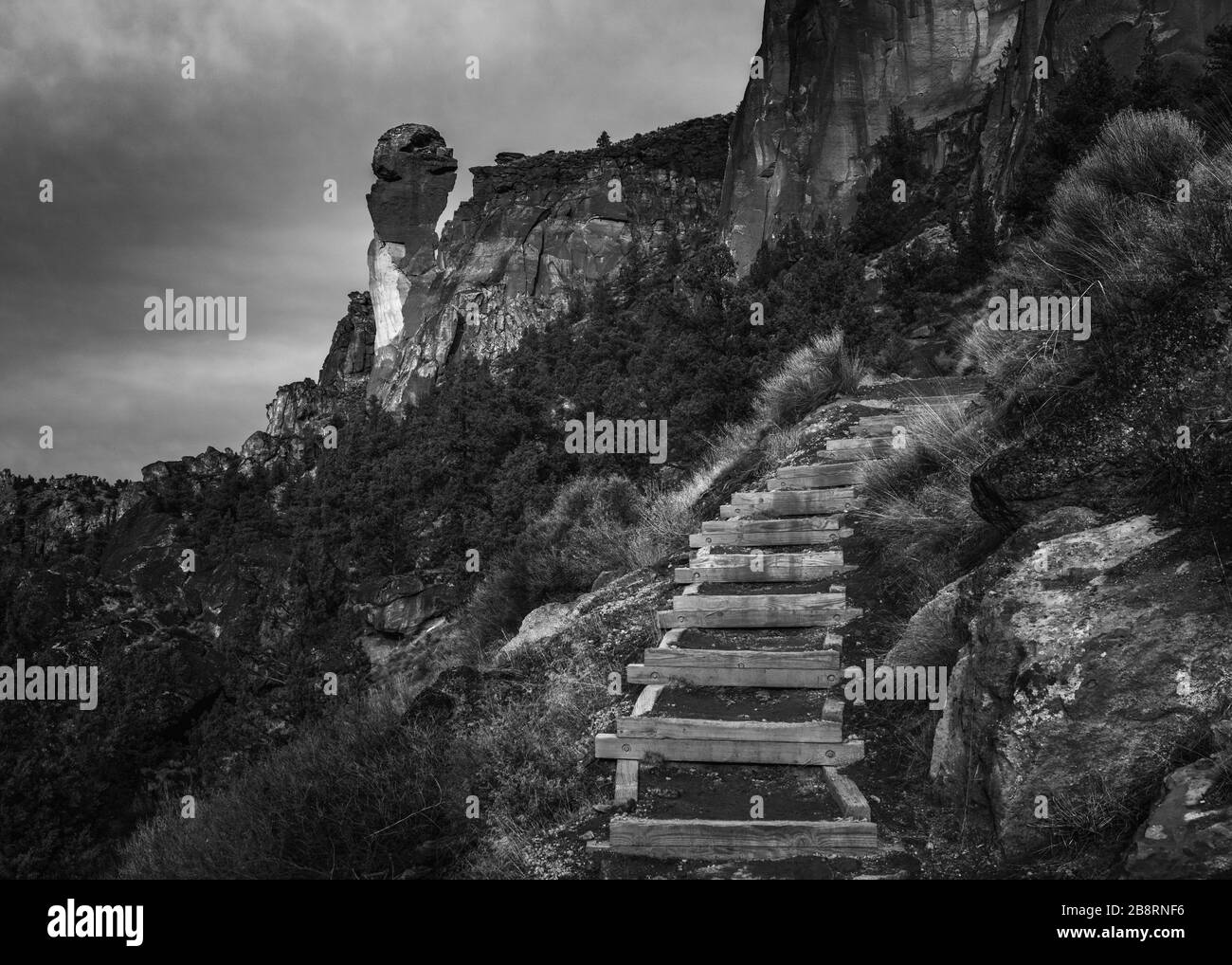 Smith Rock State Park - Central Oregon Stock Photo - Alamy