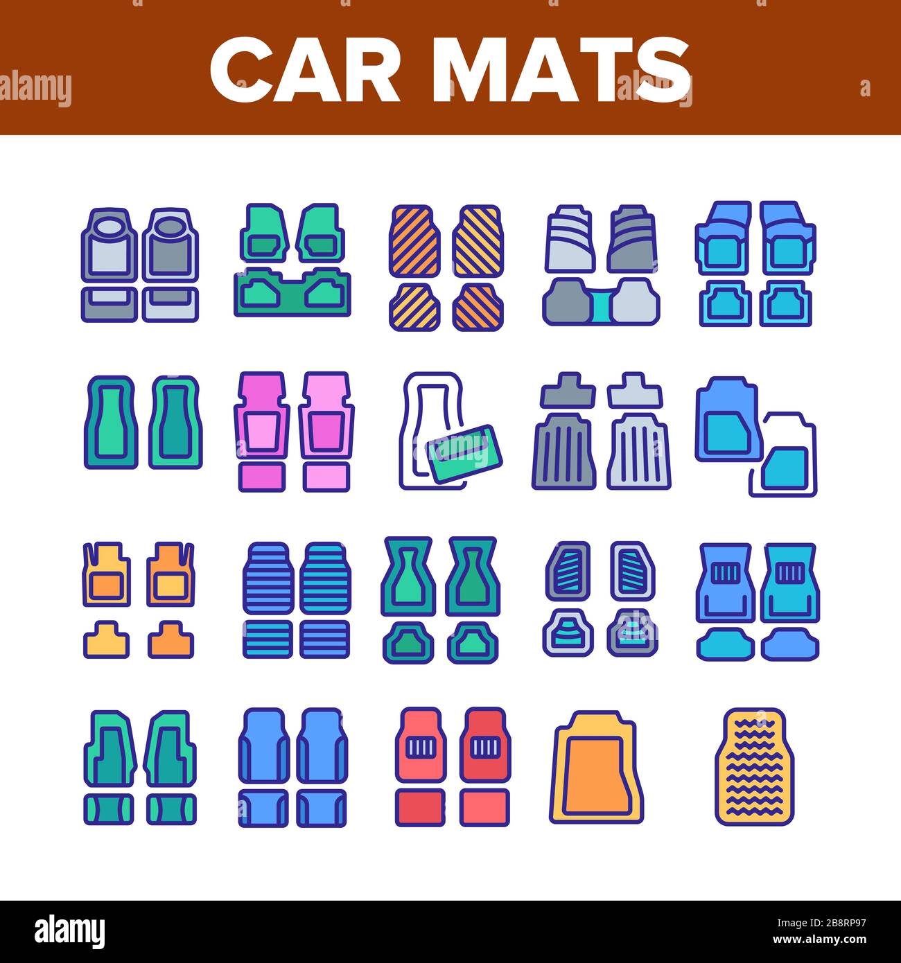 Car flooring items hi-res stock photography and images - Alamy