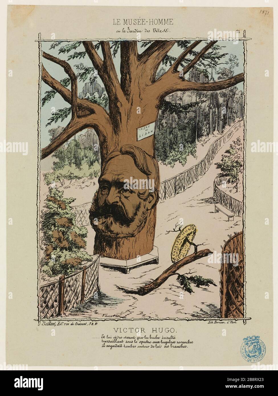 The Museum-Man or the Garden of Beasts Stock Photo - Alamy