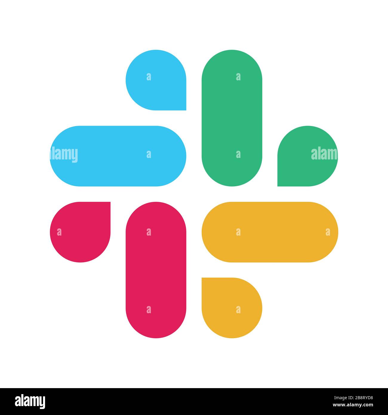 Slack app logo Stock Vector Images - Alamy