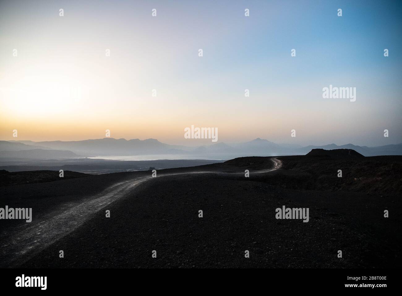 Volcano crater lake djibouti hi-res stock photography and images - Alamy