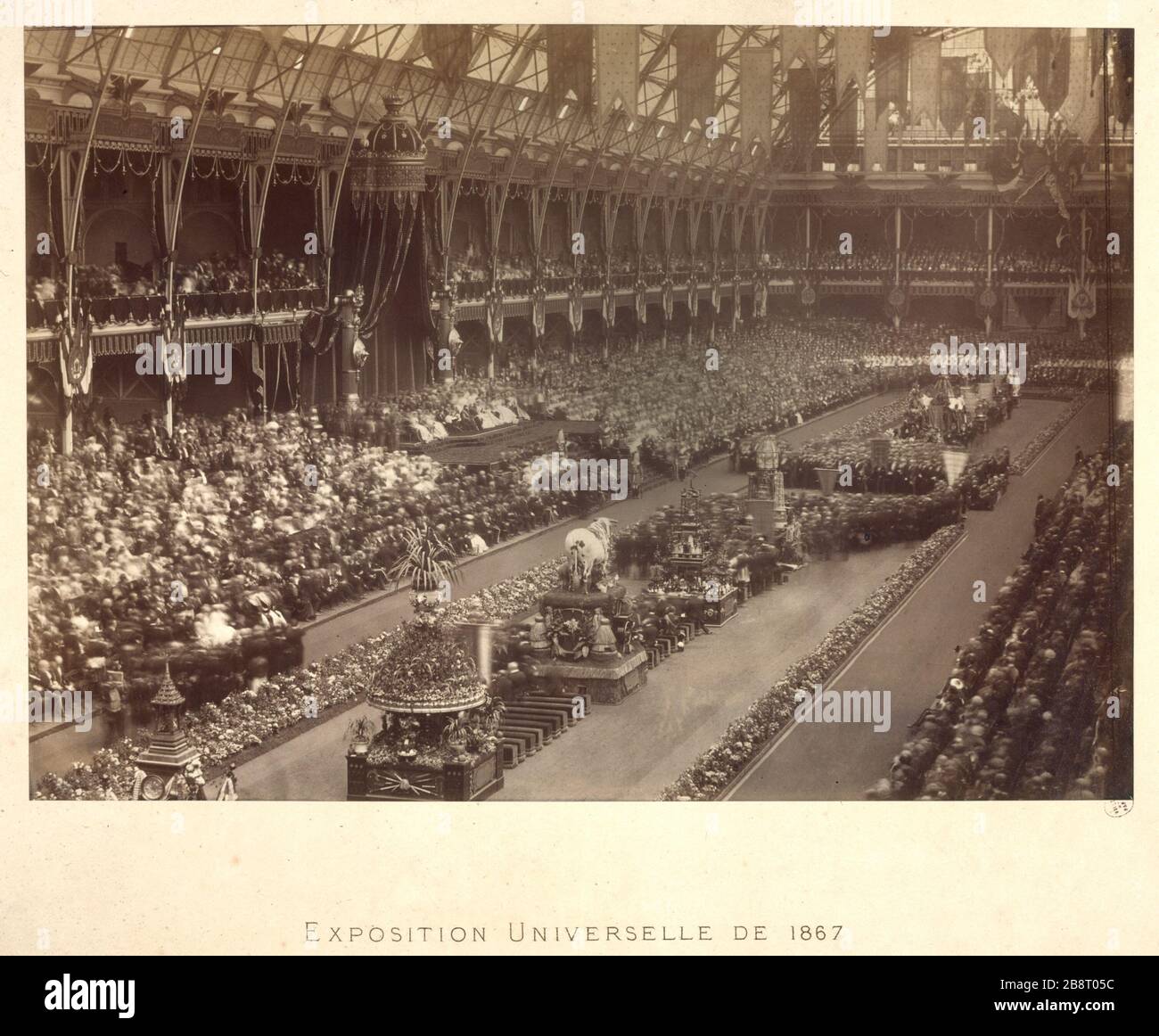 WORLD EXPO 1867: PALACE OF INDUSTRY "Exposition Universelle de 1867 ...