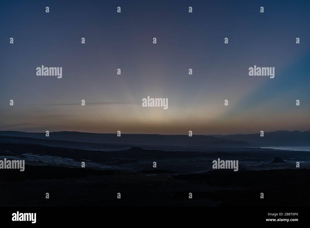 Africa, Djibouti, Ardoukoba. Landscape of Ardoukoba Stock Photo - Alamy