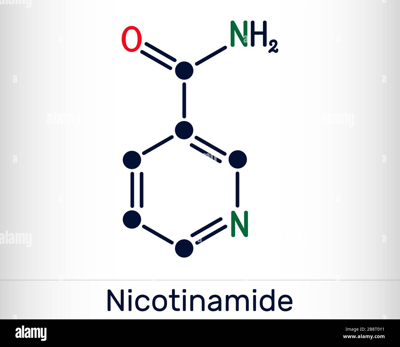 Nicotinamide Structure