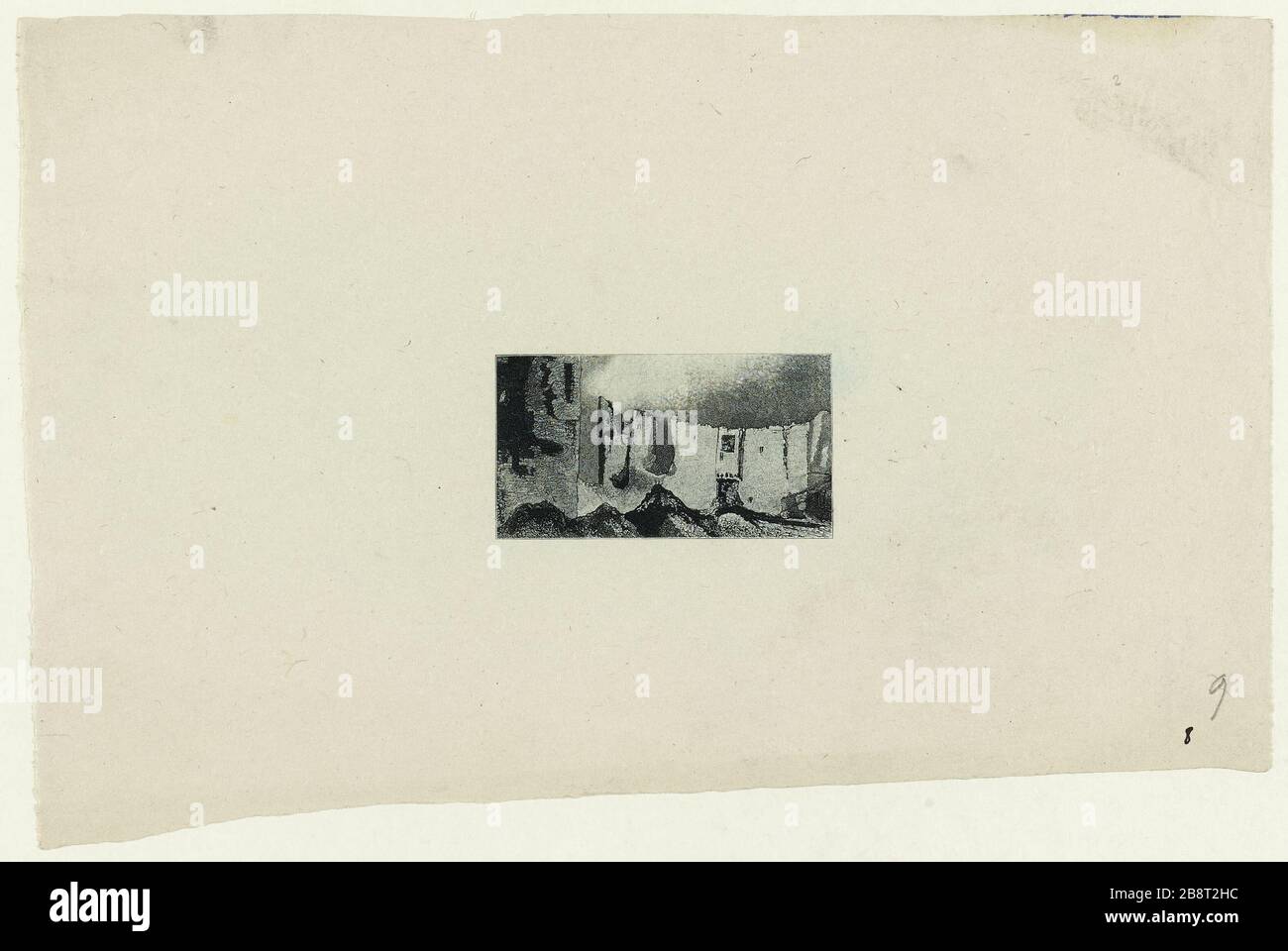 [Rhine]: Inside a ruined castle Stock Photo - Alamy