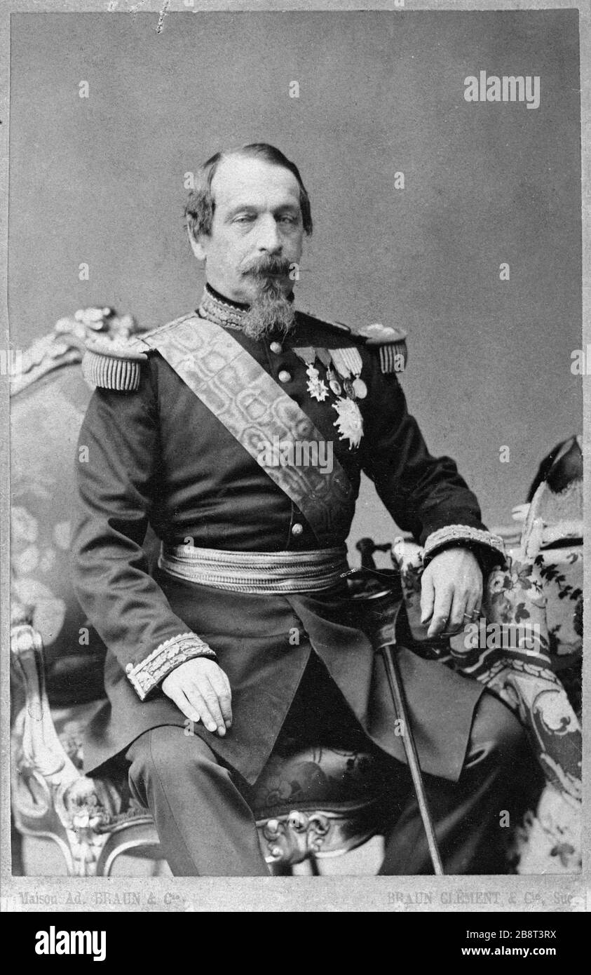 NAPOLEON III Napoléon III. Photographie d'Adolphe Braun. Paris, musée ...