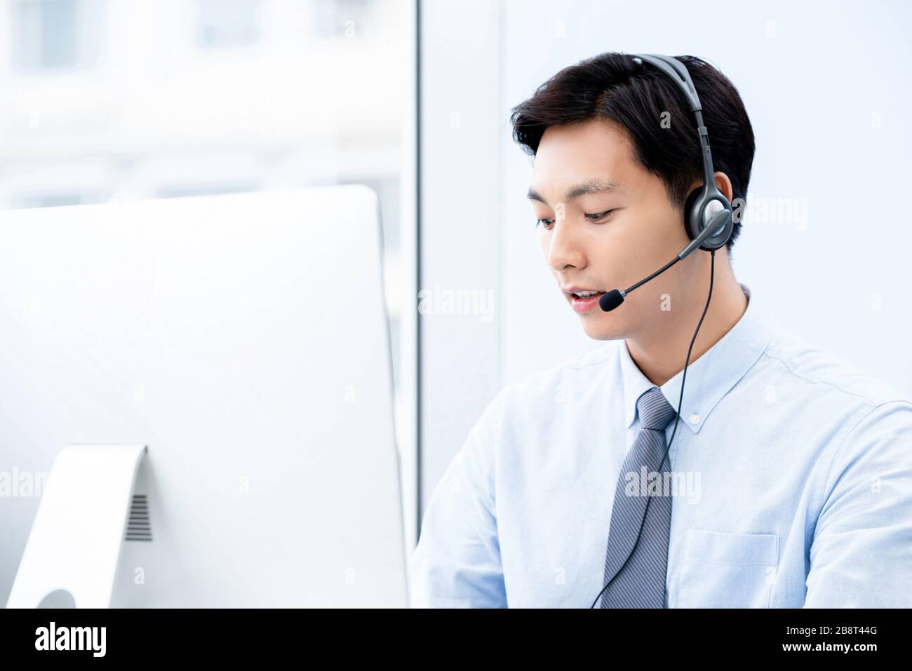Male Call Center Agent