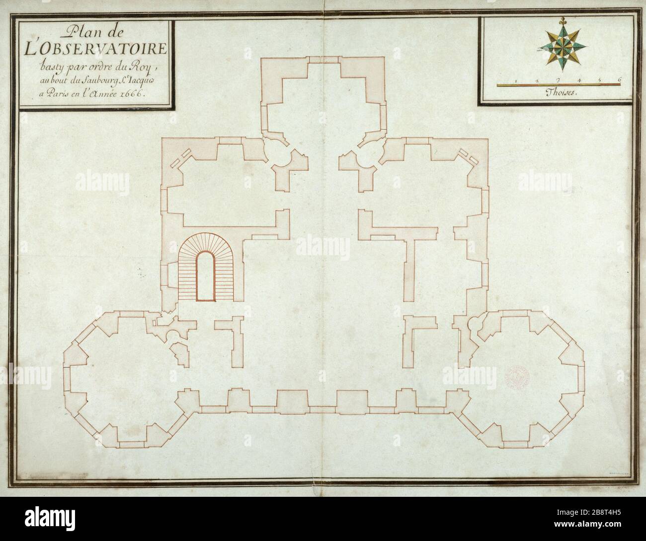 CLAUDE PERRAULT - The PLAN MONITORING "Plan de l'Observatoire de Paris ...