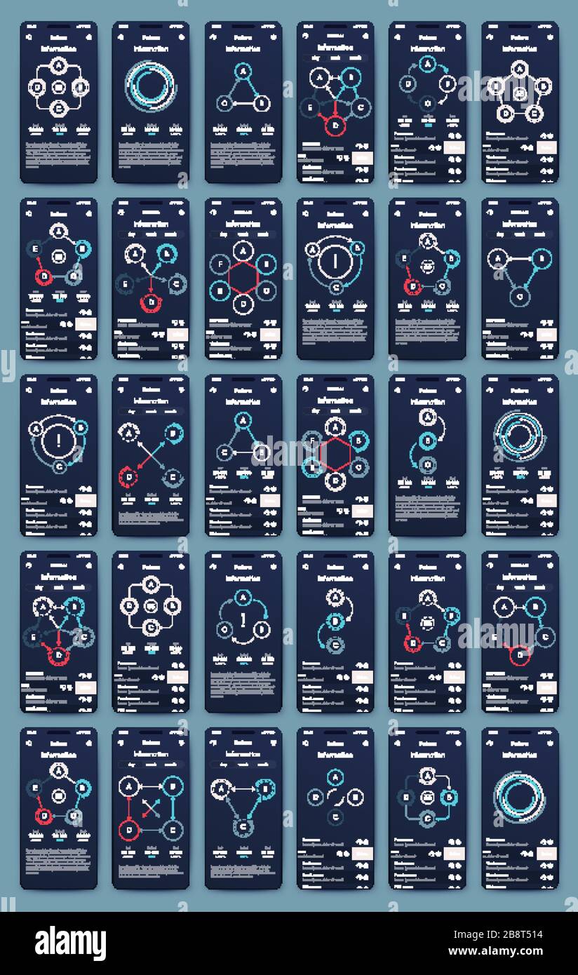 Modern infographic vector elements for business brochures. Use in ...