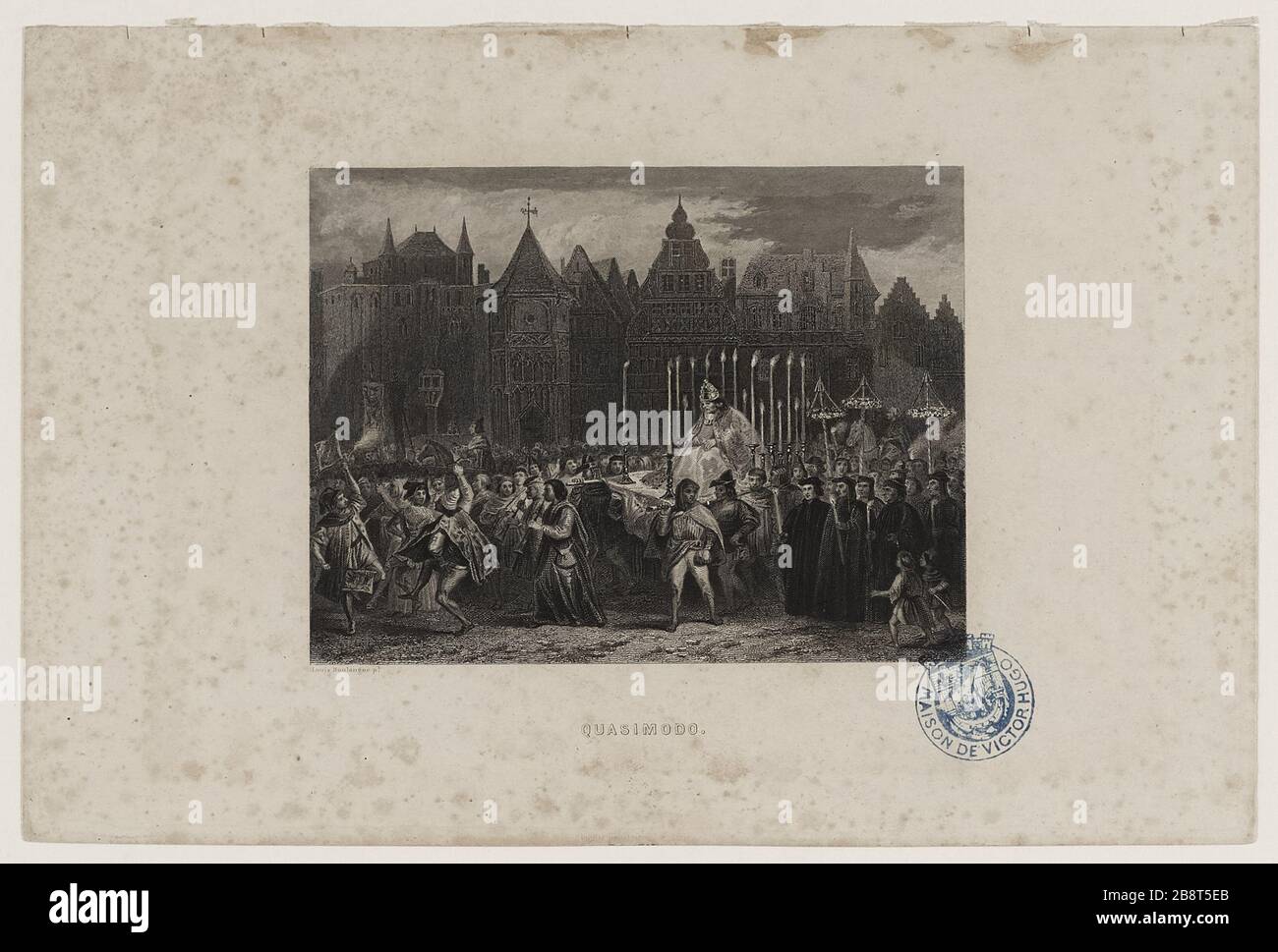 Procession of the pope of fools hi-res stock photography and images - Alamy