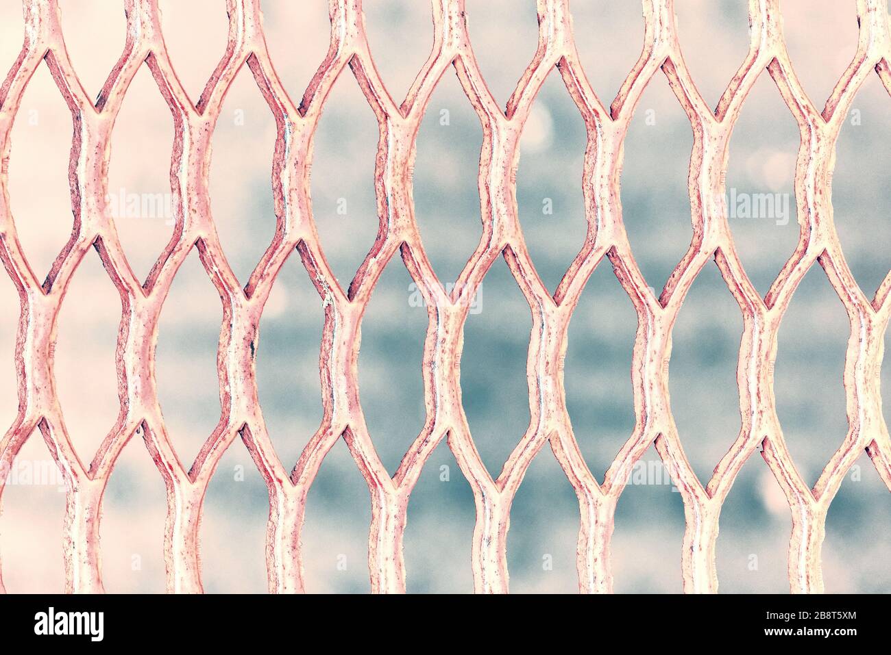 holey metallic lattice texture. background Stock Photo - Alamy