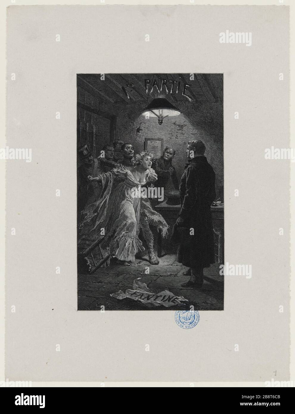 [Les Miserables, Part One: Fantine] The guard Stock Photo - Alamy