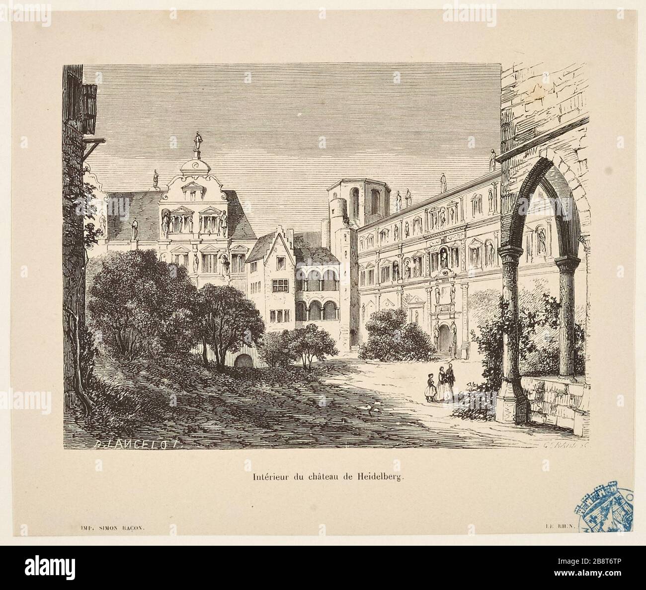 [The Rhine. Letters to a Friend, Vol. 2] Inside the castle of ...