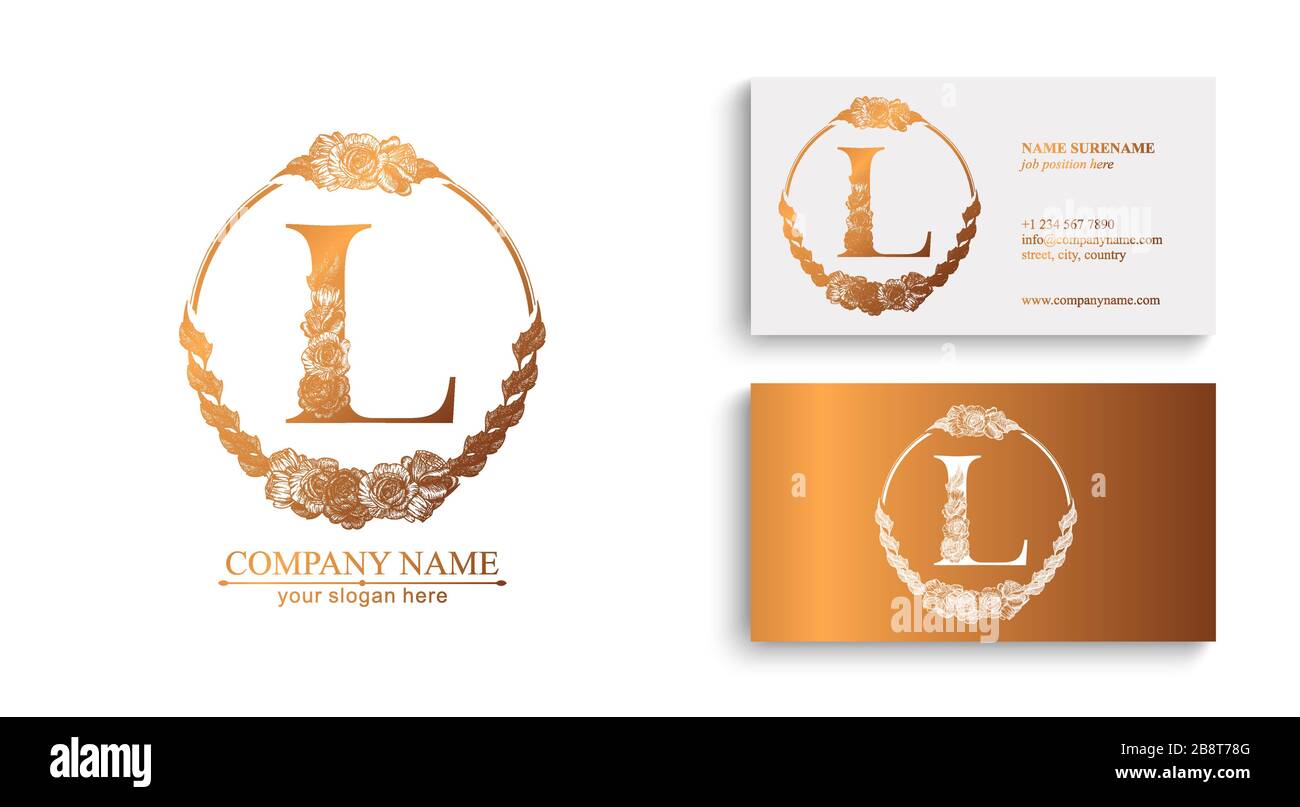 Letter l logo hi-res stock photography and images - Alamy