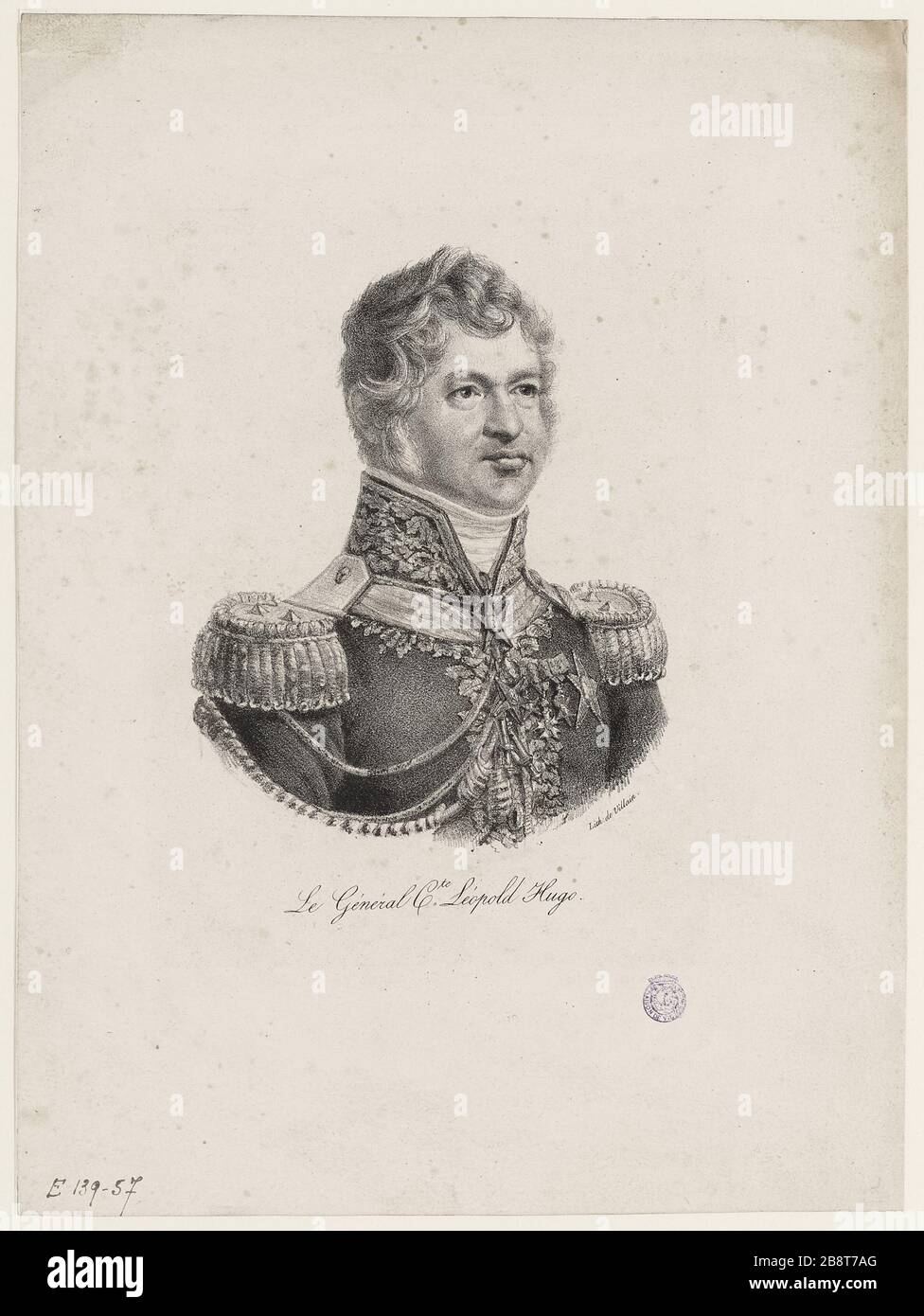 General Cte Leopold Hugo Stock Photo - Alamy