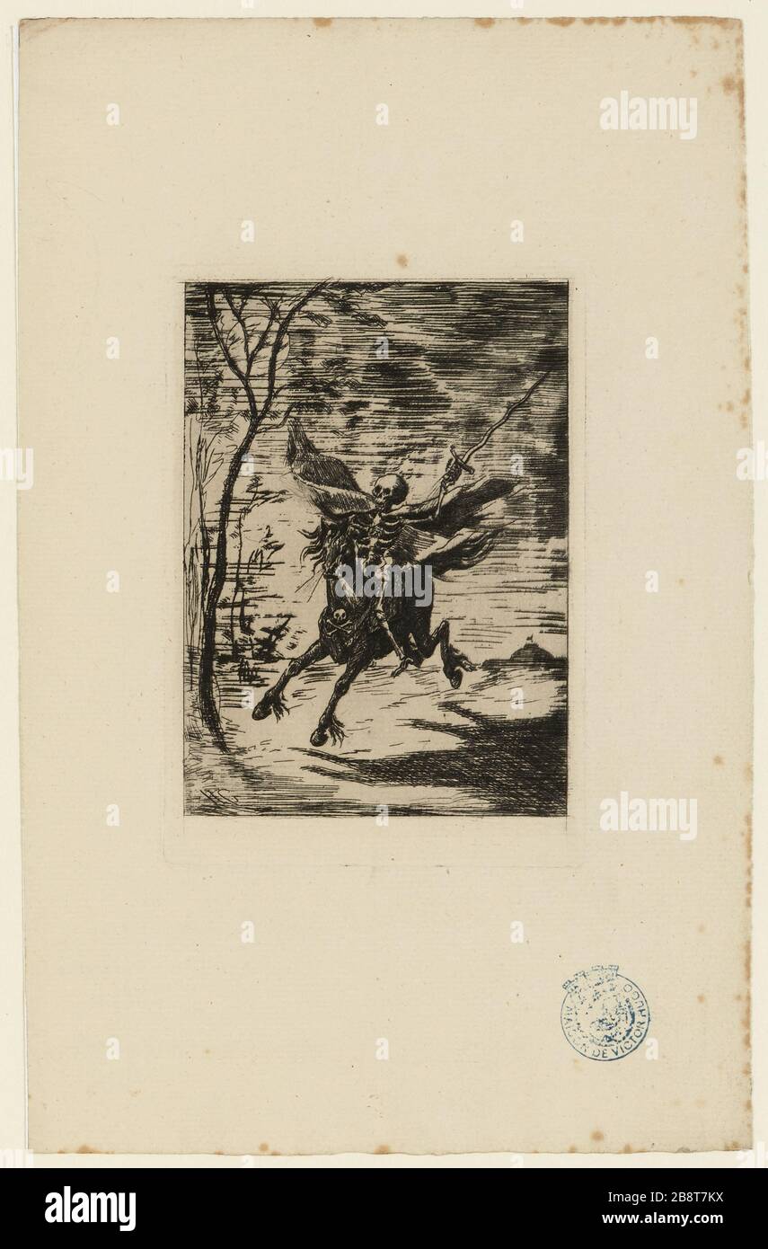 The Reaping - The black hunter Stock Photo - Alamy