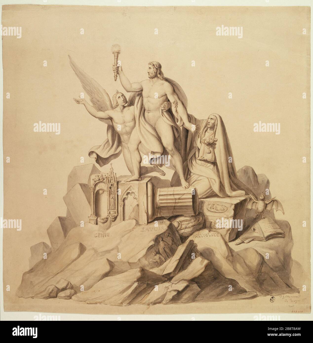 Chenavard paul marc joseph hi-res stock photography and images - Alamy