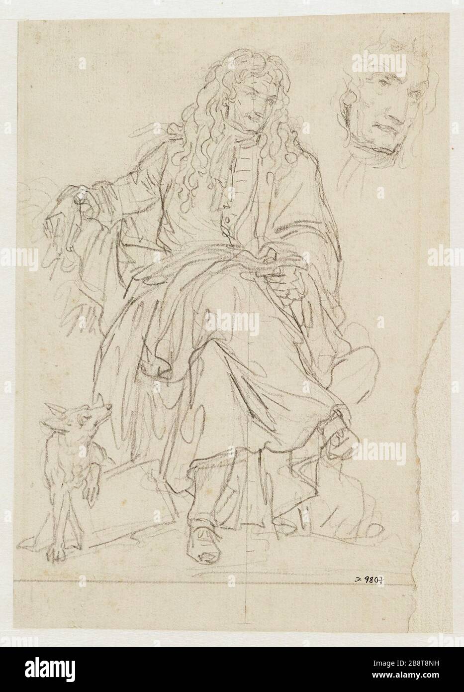Jean de la fontaine portrait hi-res stock photography and images - Alamy