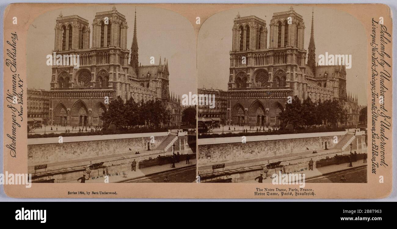 Cathedrale de notre dame paris hi-res stock photography and images - Alamy