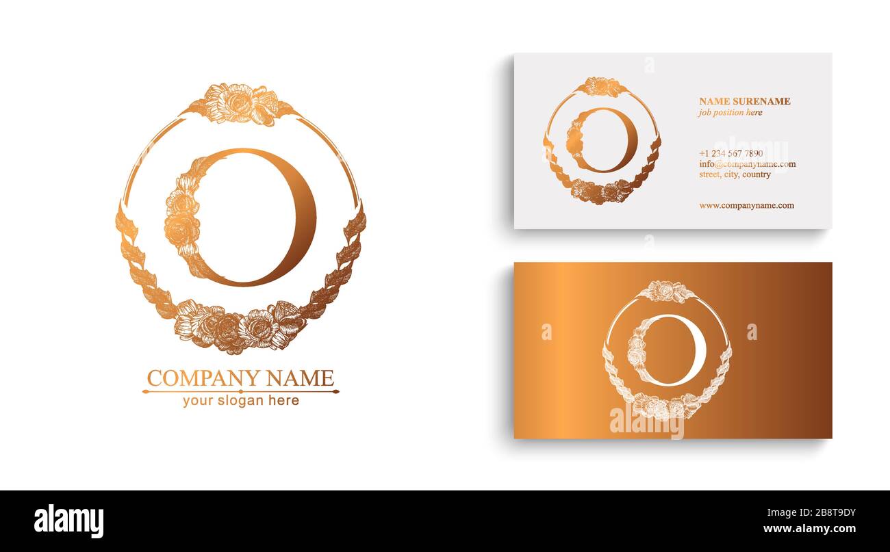 Letter o logo hi-res stock photography and images - Alamy