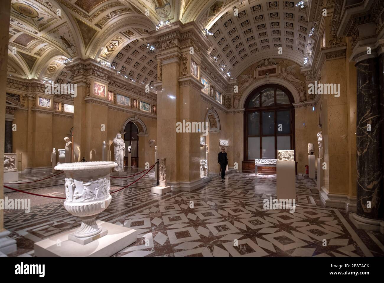 Vienna, Austria - Interior of Museum of Art History (Kunsthistorisches ...