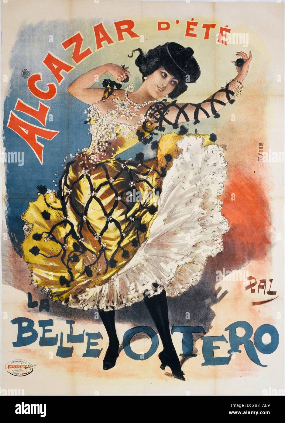 ALCAZAR SUMMER, THE BELLE OTERO Pal (Jean de Paléologue, dit, 1860-1942 ...