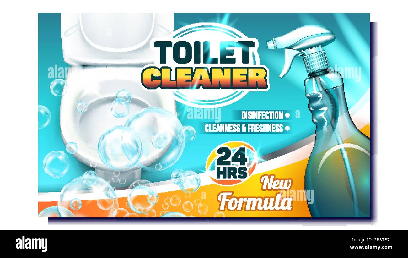 Toilet cleaner poster hi-res stock photography and images - Alamy
