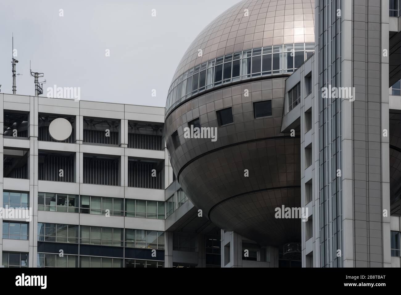 Odaiba, Tokyo/Japan - May 22 2019: Fuji Television Headquarters ...