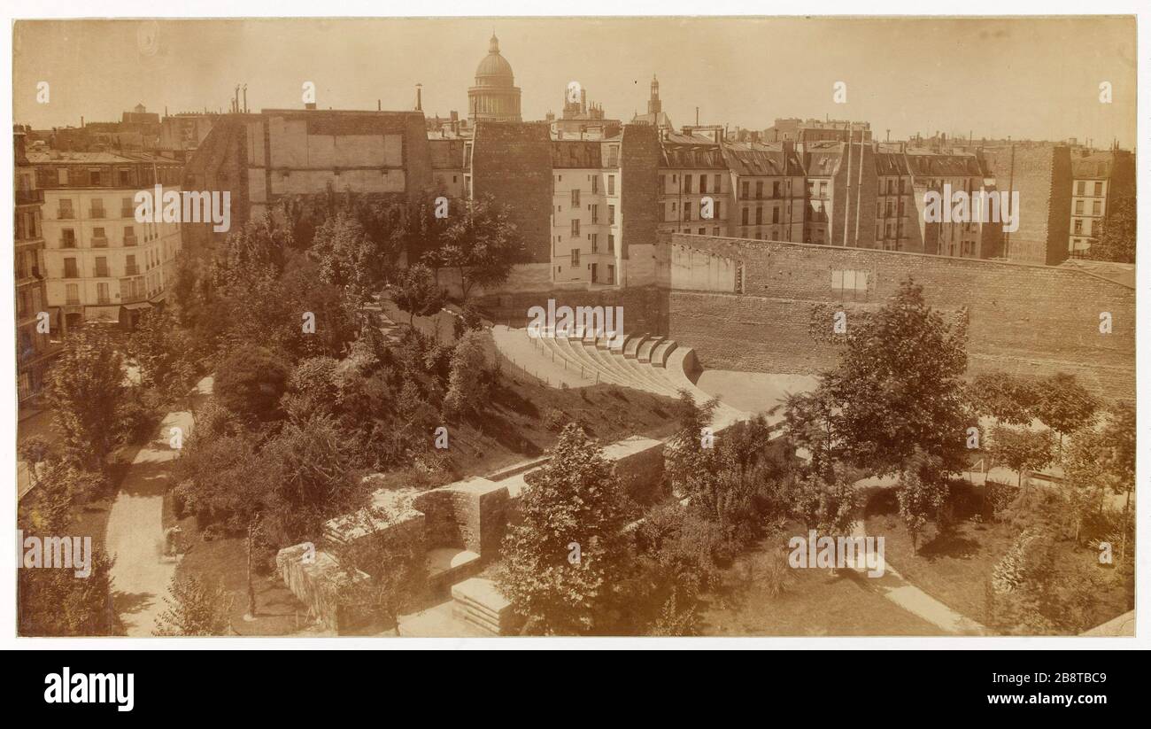 Arenes de Lutece Arènes de Lutèce. Photographie anonyme. Papier ...