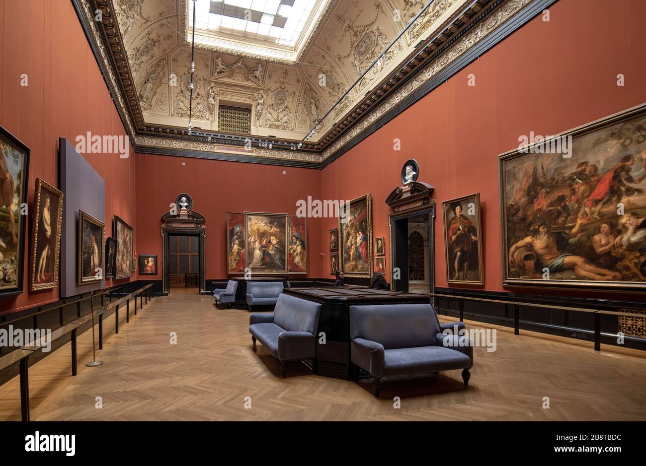 Vienna, Austria - Interior of Museum of Art History (Kunsthistorisches ...