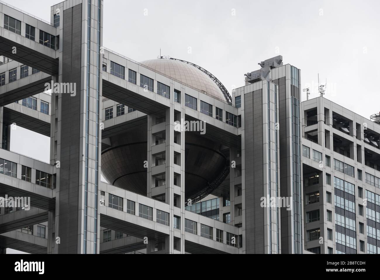 Odaiba, Tokyo/Japan - May 22 2019: Fuji Television Headquarters ...