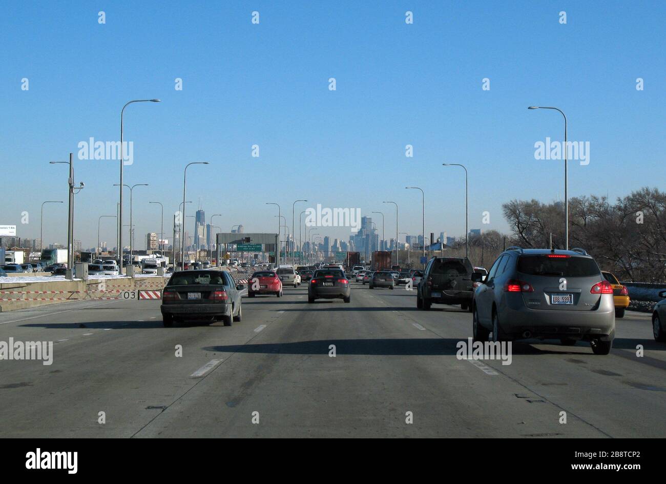 Kennedy expressway hi-res stock photography and images - Alamy