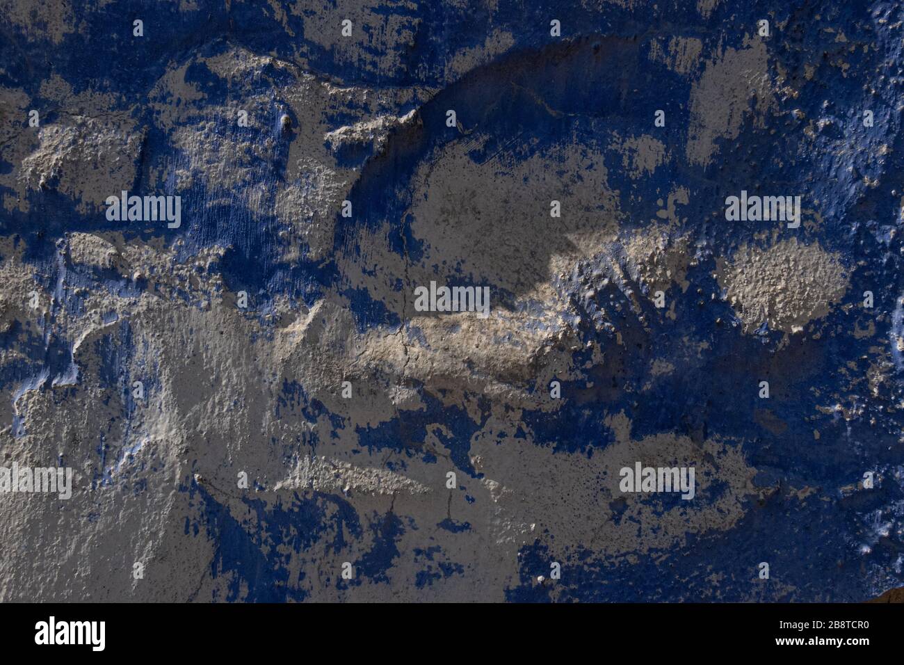 Mottled blue wall hi-res stock photography and images - Alamy