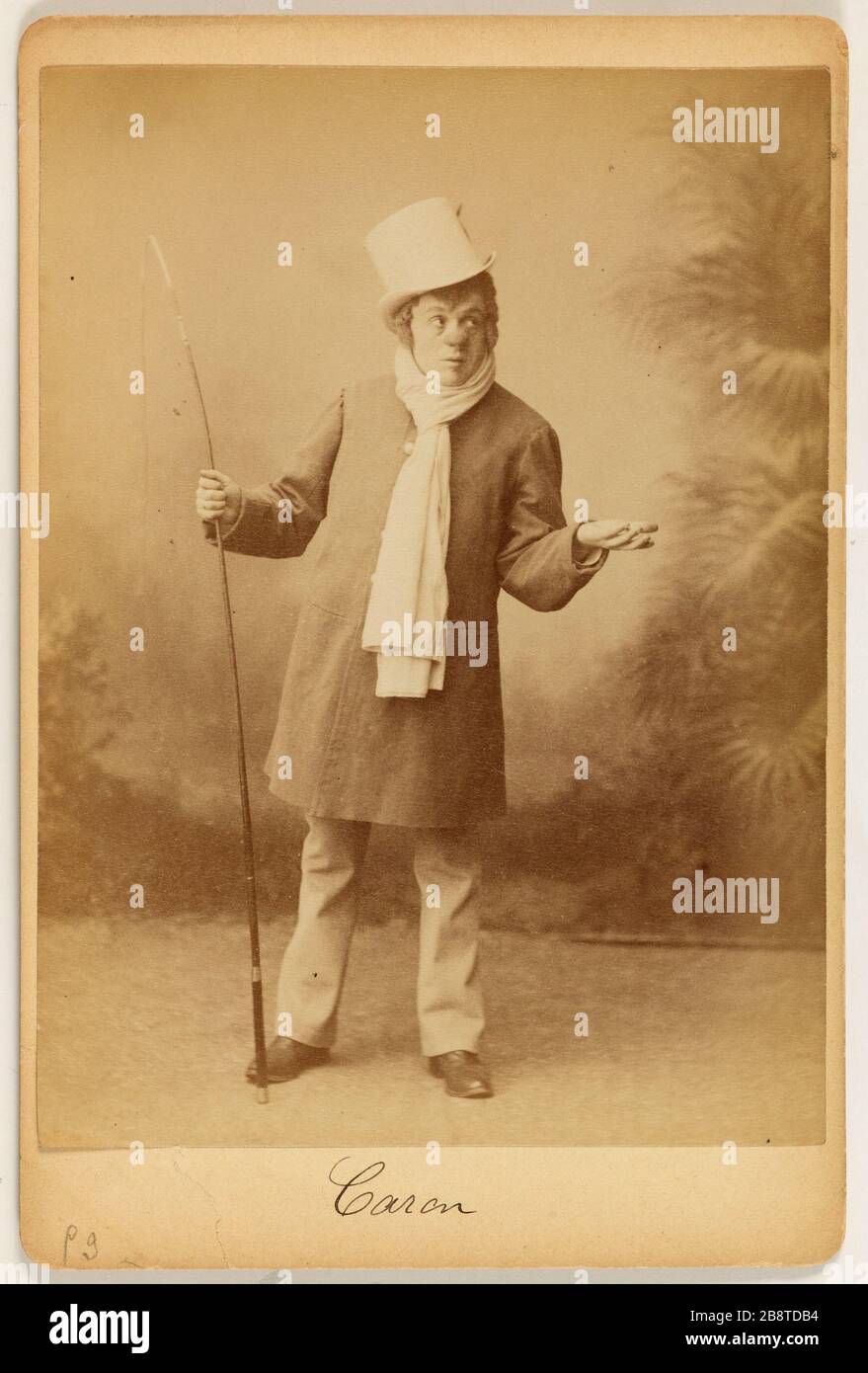 Portrait of Caron, clown Anonyme. "Portrait de Caron, clown". Tirage ...
