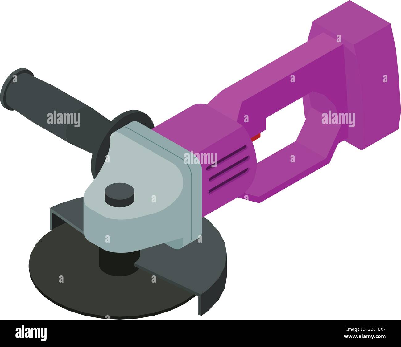 Cutting angle grinder icon. Isometric of cutting angle grinder vector ...