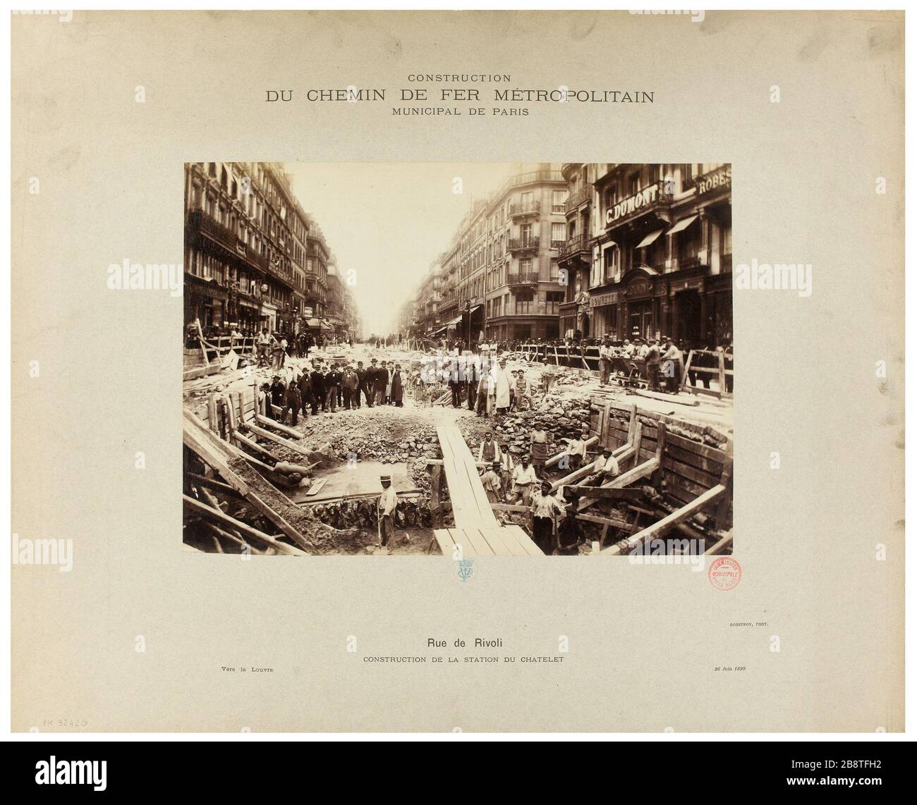 Paris view and 1899 Cut Out Stock Images & Pictures - Alamy