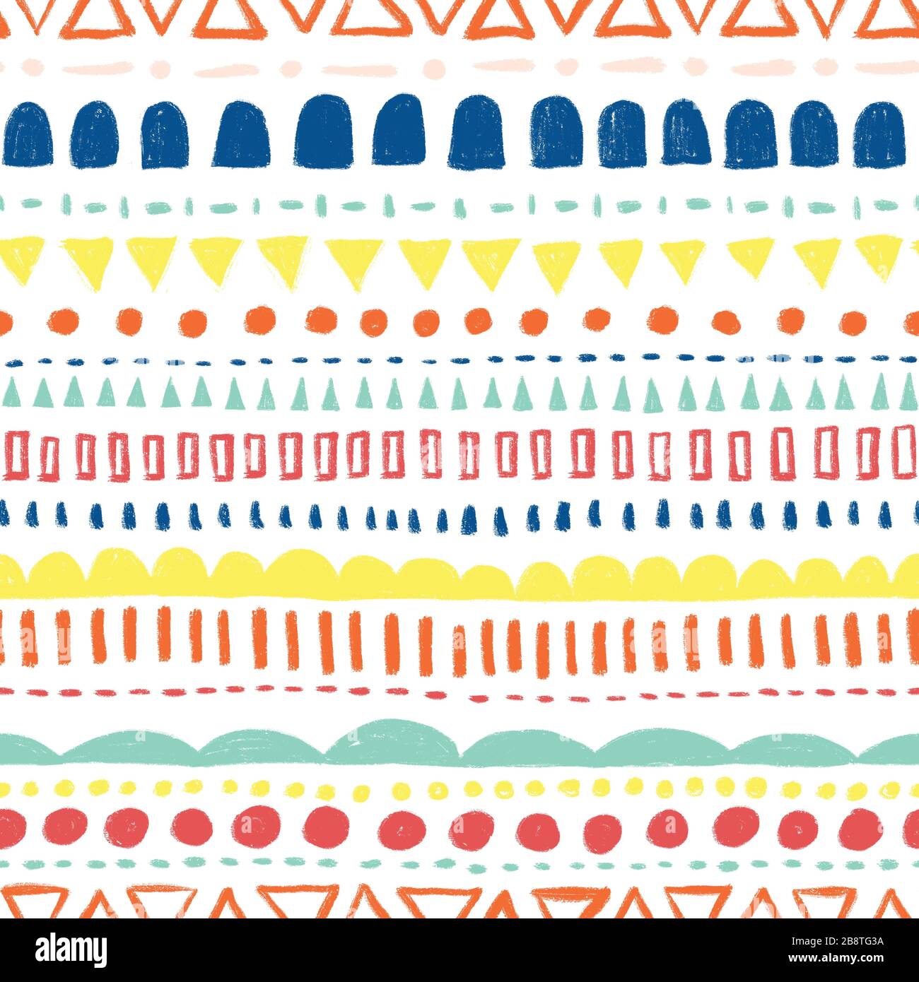 Seamless background colorful doodle scribble shapes. Kids pattern ...
