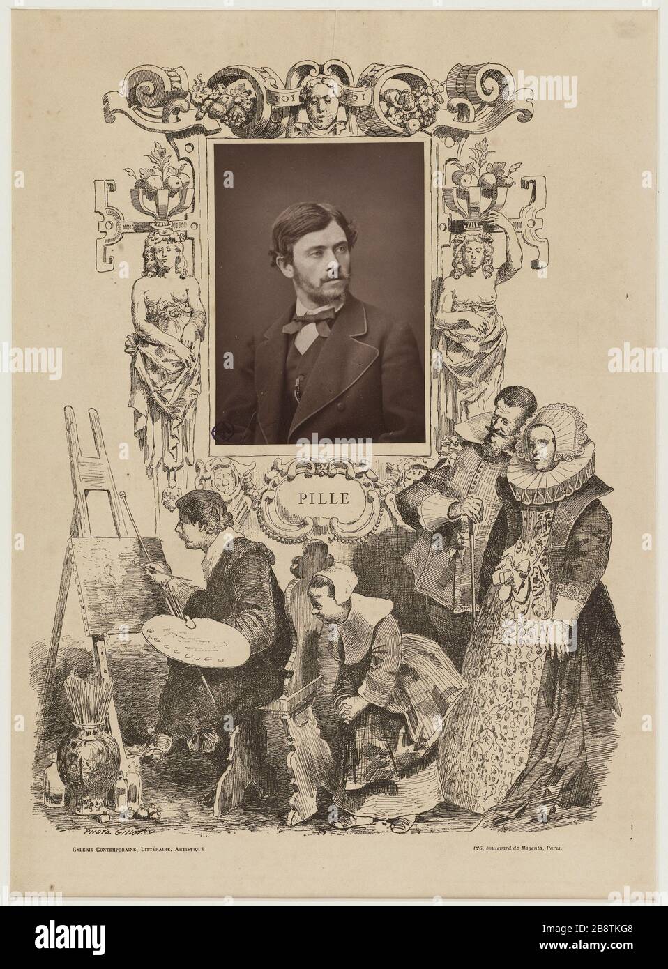 Henri pille 1844 1897 illustrateur hi-res stock photography and images ...