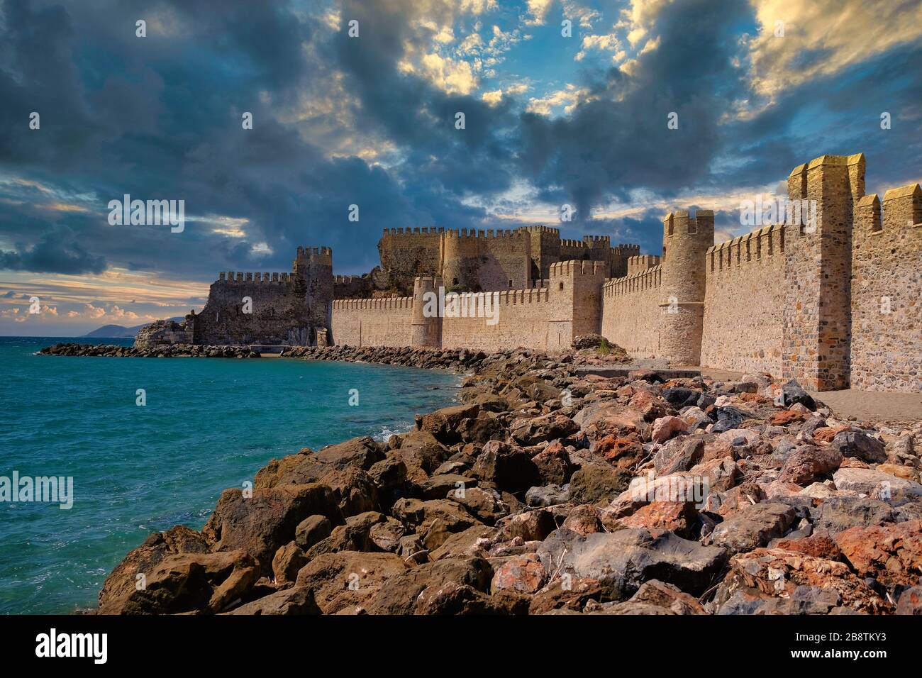 Beach sea mersin turkey architecture hi-res stock photography and ...