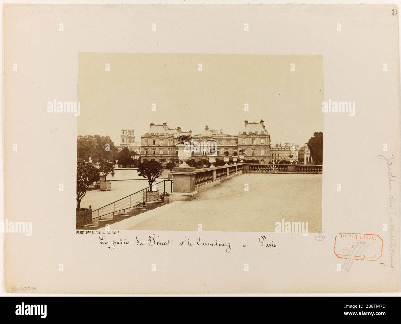 The Palace of the Senate and Luxembourg, 6th arrondissement, Paris. Le ...