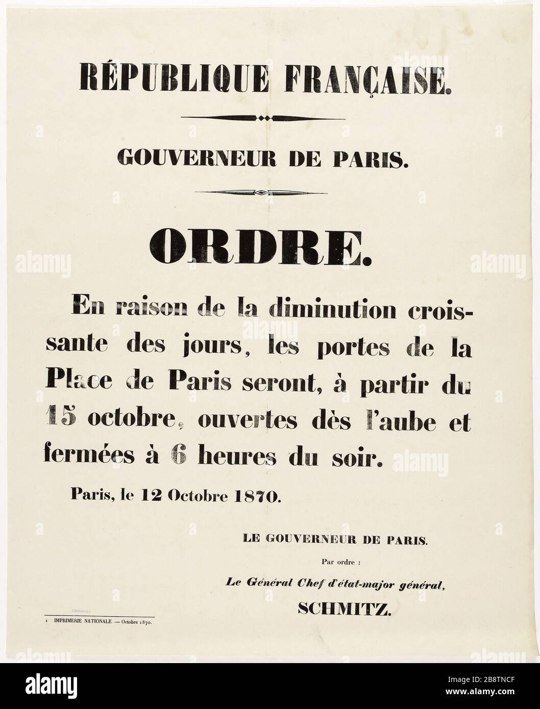 Governor of paris hi-res stock photography and images - Alamy