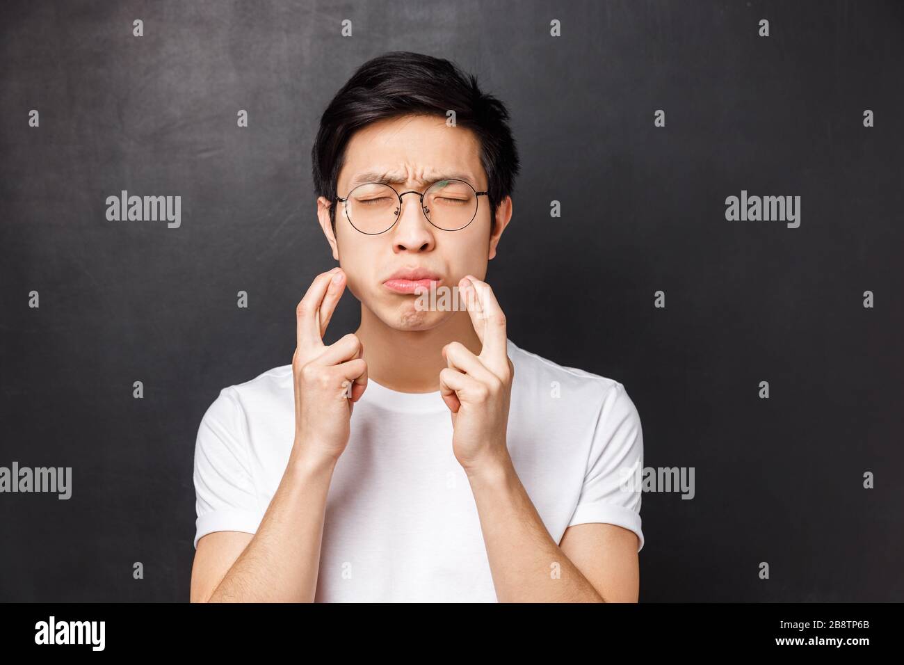 Chinese male embarrassed hi-res stock photography and images - Alamy