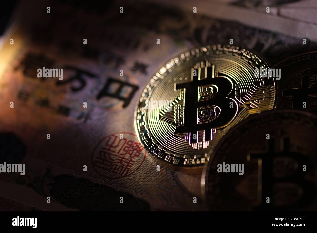 In this photo illustration, visual representations of the digital ...