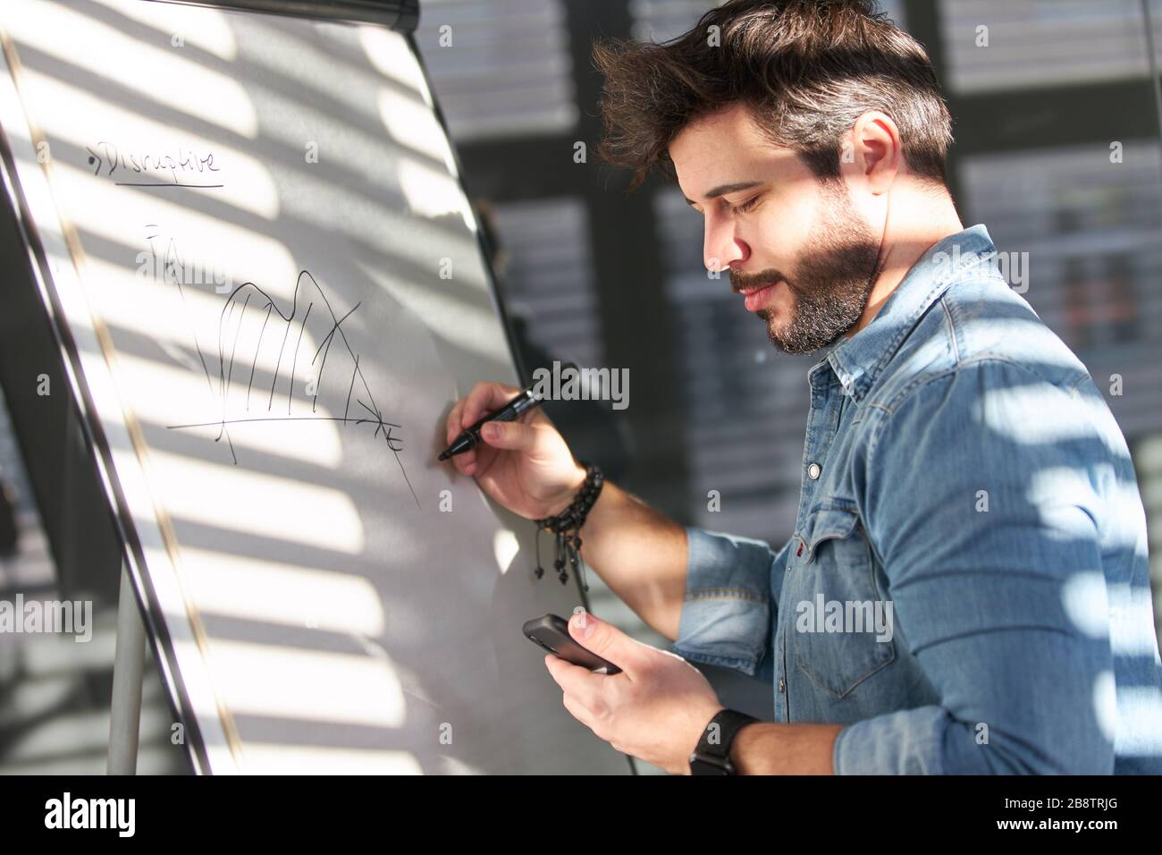 Flipchart drawing hi-res stock photography and images - Alamy