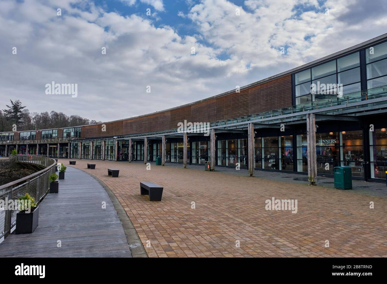 The promenade shopping centre hi-res stock photography and images - Alamy
