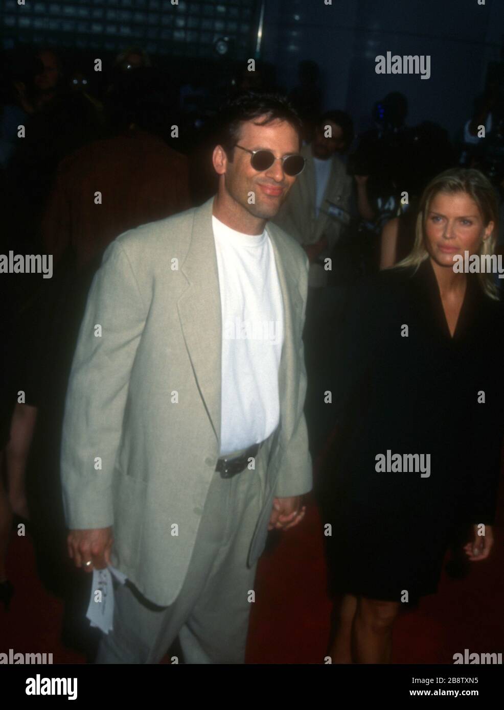 Los Angeles, California, USA 8th August 1995 Actor Hart Bochner and ...