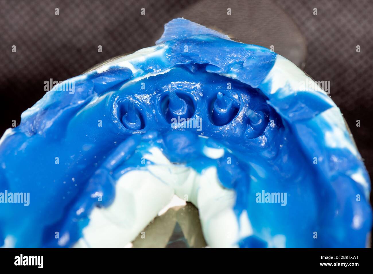 silicone tooth print for the manufacture of blue tooth pin and tooth ...