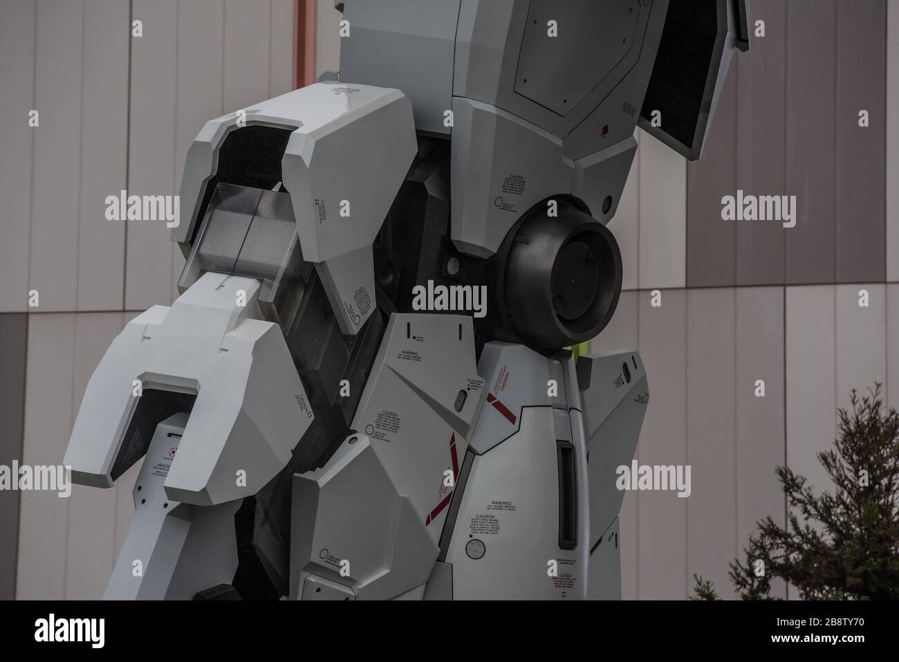 Odaiba, Tokyo/Japan - May 21, 2019 : UNICON GUNDAM SCALE 1:1 model of ...